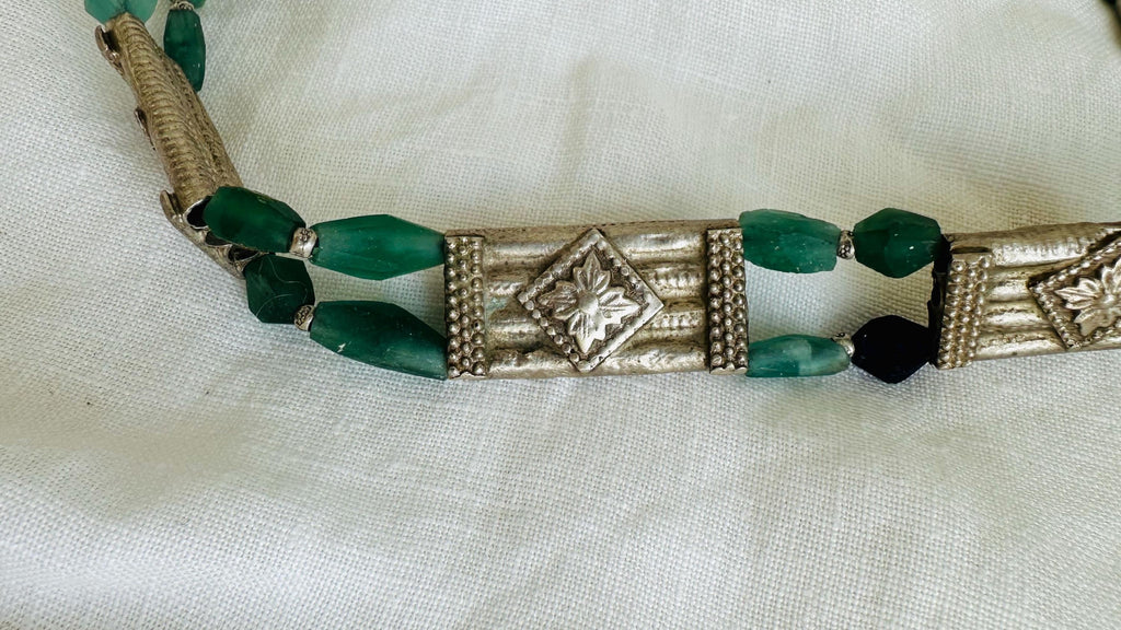 Ancient Roman Glass Choker Necklace. 2572