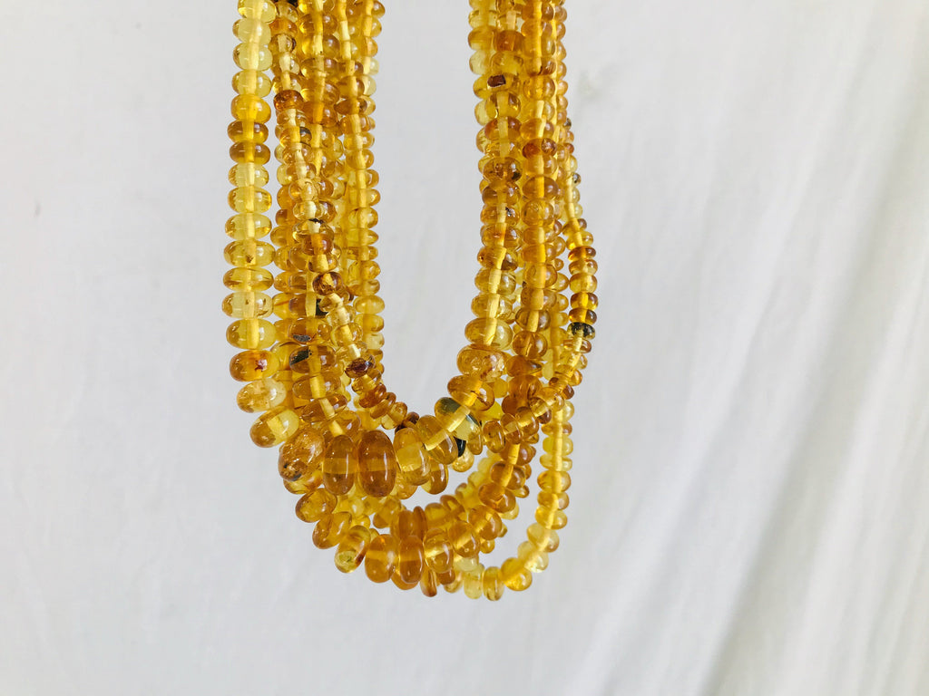 Amber Necklace. Multi Strand. Mexican Amber.